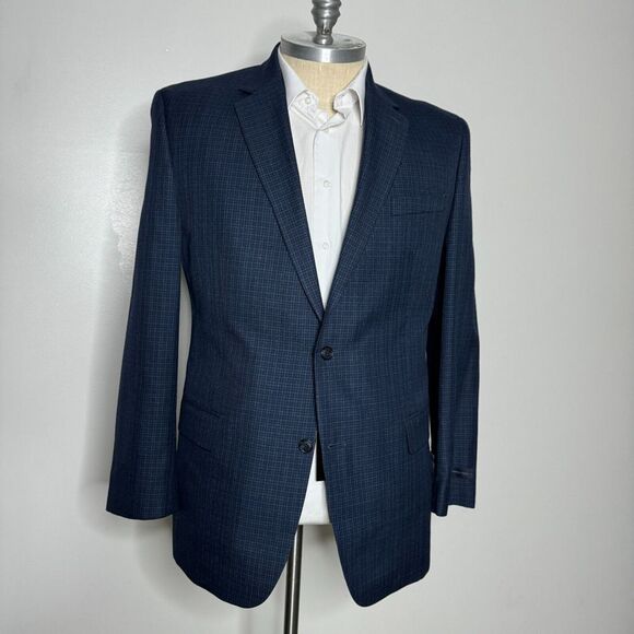 Andrew Fezza | Suits & Blazers | Nwt Andrew Fezza Sport Coat Mens Blue ...